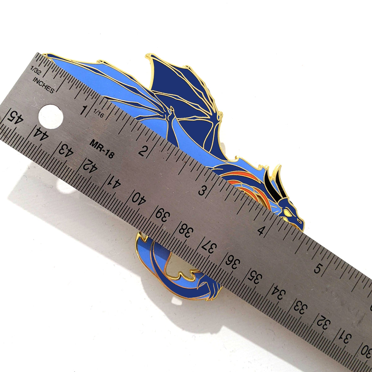 Astral Dragon with D20 - Hard Enamel Pin – Frost Dragon Designs